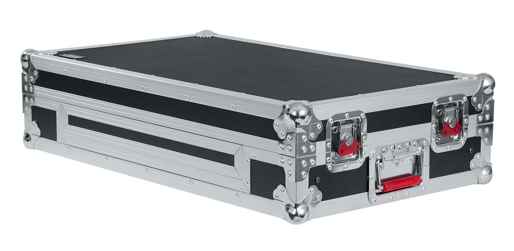 Road Case for Numark NS7II Controller with Sliding Laptop Platform