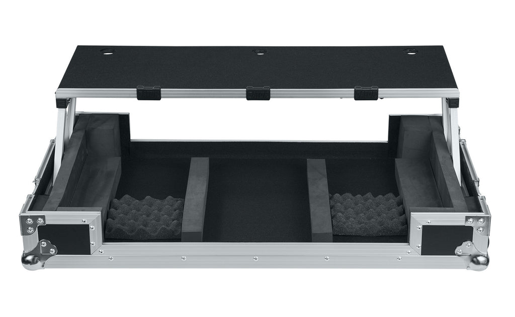 Road Case for Numark NS7II Controller with Sliding Laptop Platform