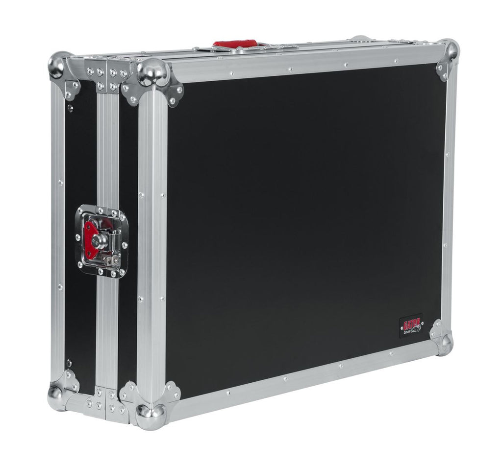 Universal Road Case for Medium DJ Controllers with Sliding Laptop Platform