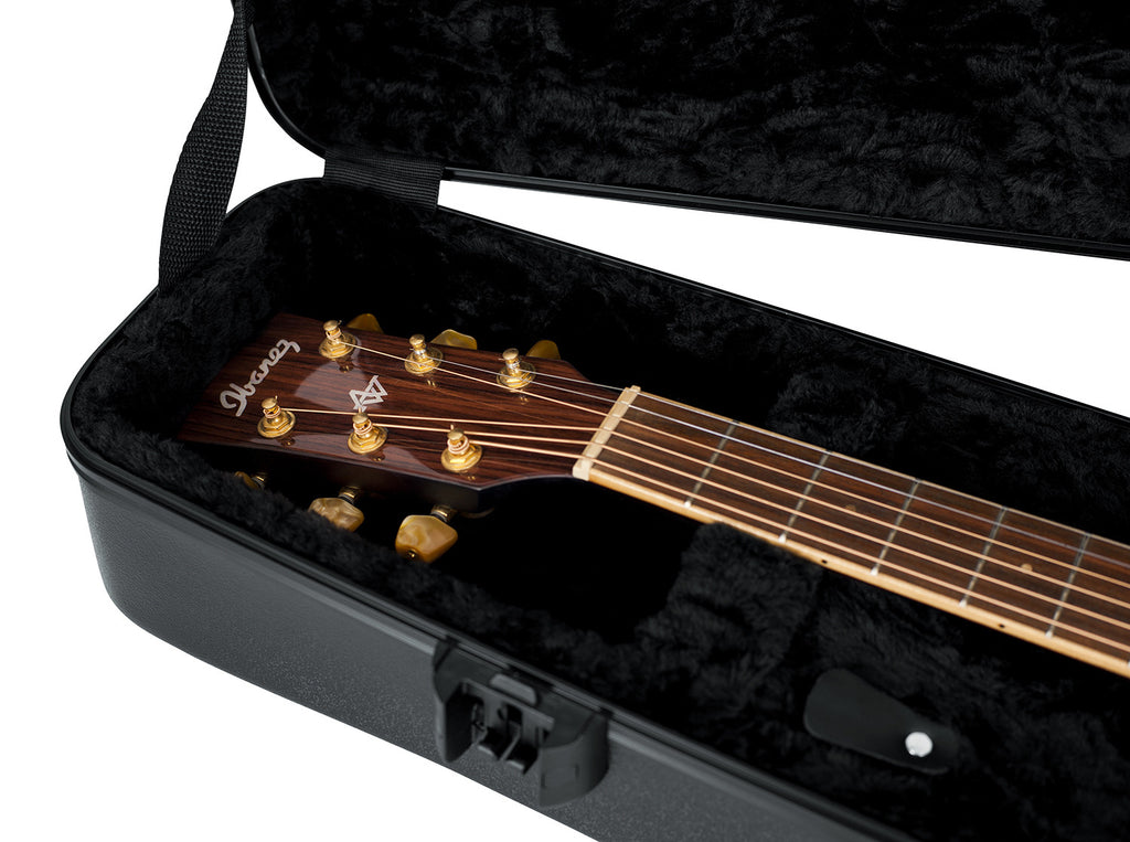 TSA Series ATA Molded Polyethylene Guitar Case for Dreadnought Acoustic ...