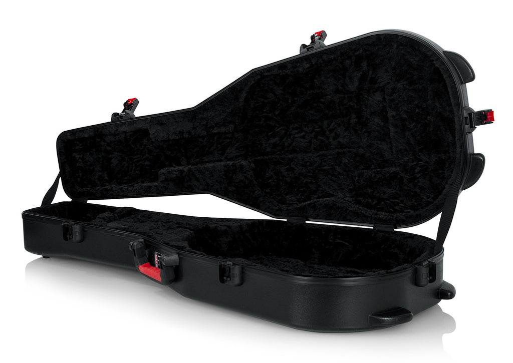 TSA Series ATA Molded Polyethylene Guitar Case for Dreadnought Acoustic ...