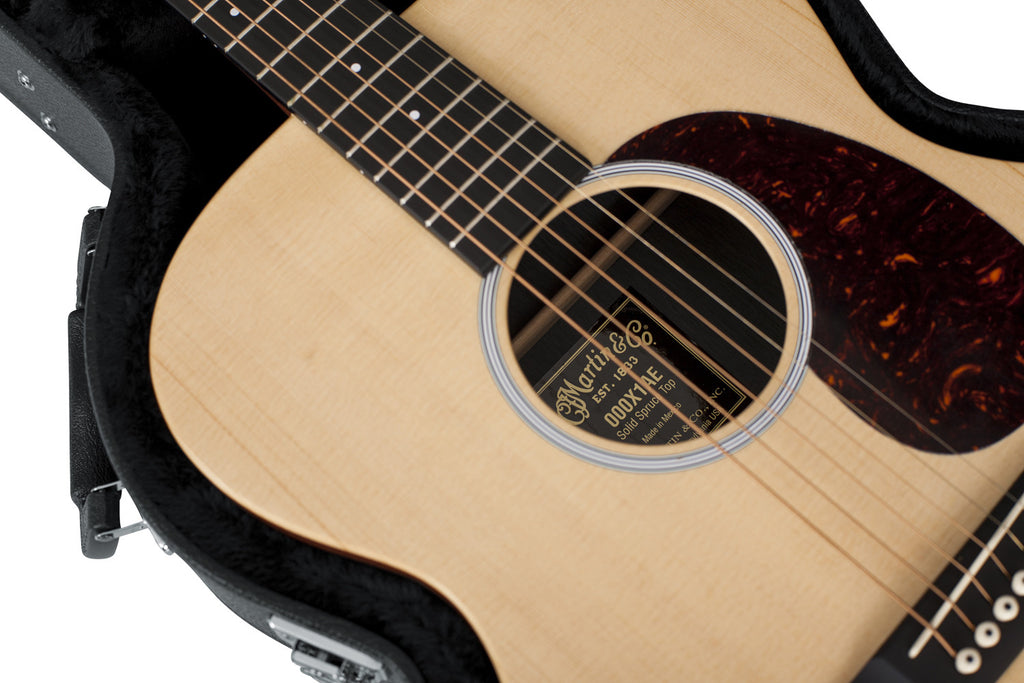 Gator Hard-Shell Wood Case for Martin 000 Acoustic Guitars - Rugged ...