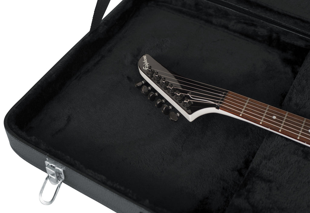 Gator Hard-Shell Wood Case for Extreme Guitars like Flying V or ...